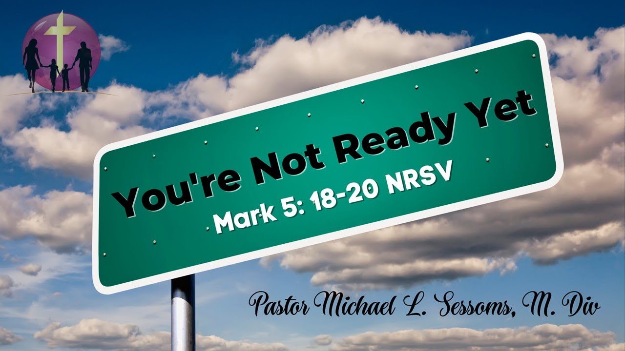 You're Not Ready yet - YouTube