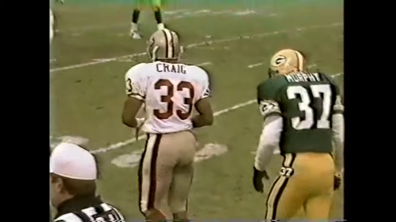 1987 Week 13 - SF 49ers at Green Bay Packers - YouTube
