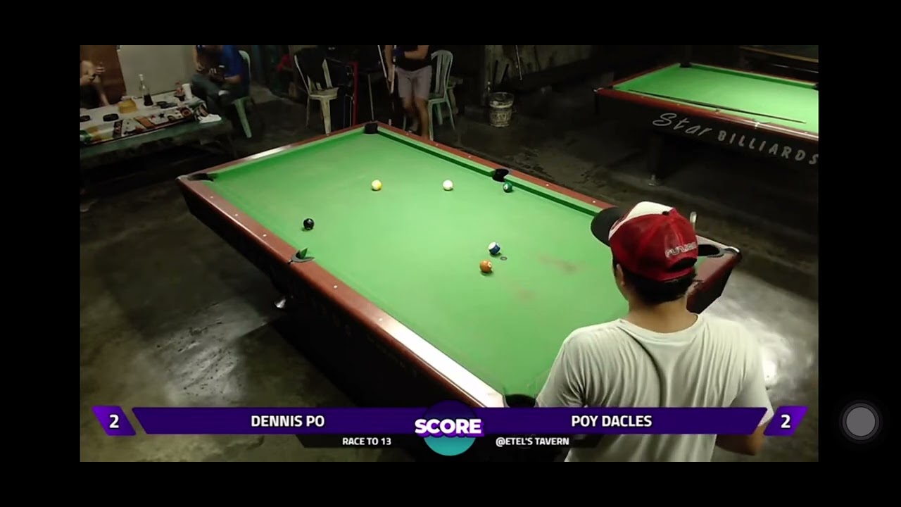 DENNIS PO 🆚 POY DACLES RACE 13 10 BALL @ ETEL’S TAVERN PASIG ROTONDA - YouTube