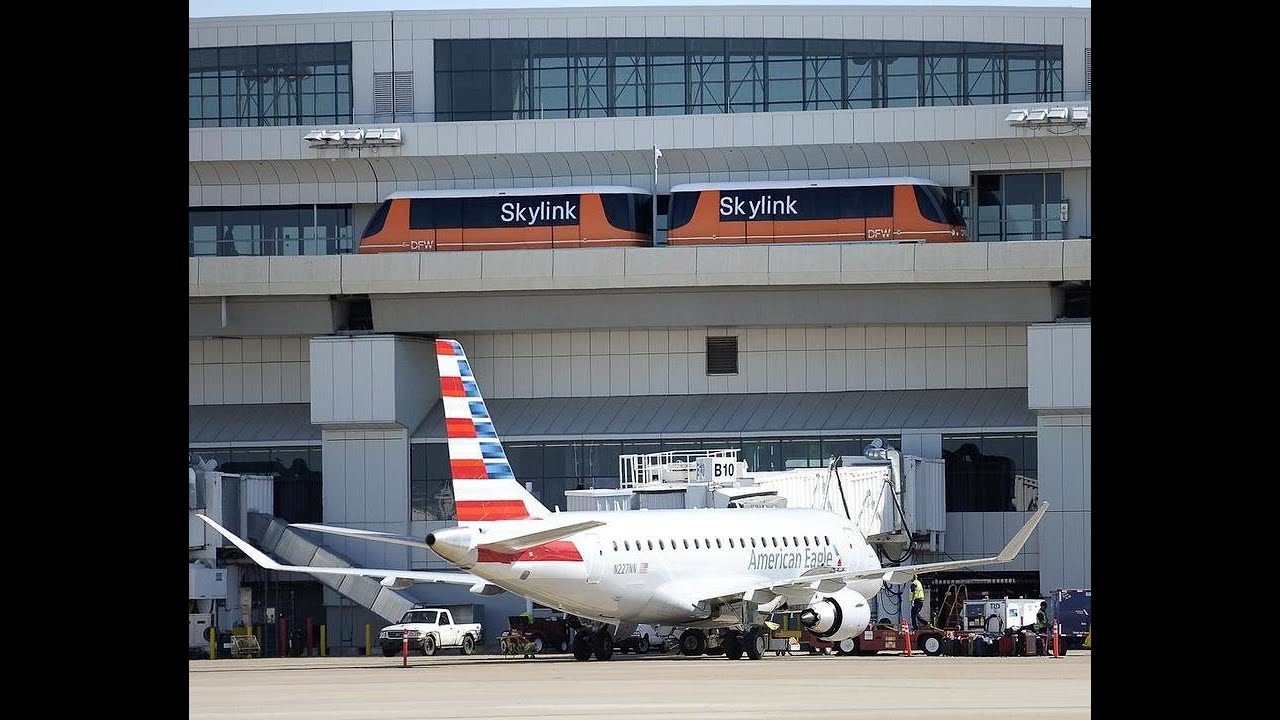 DFW Airport Skylink train to get $42 million makeover - YouTube