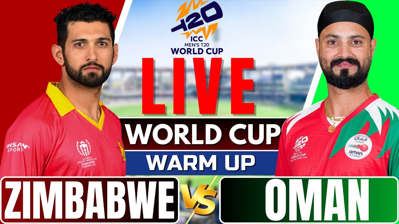 T20 WC Warm up live – Oman VS Zimbabwe, Live Score & Commentary | live ...