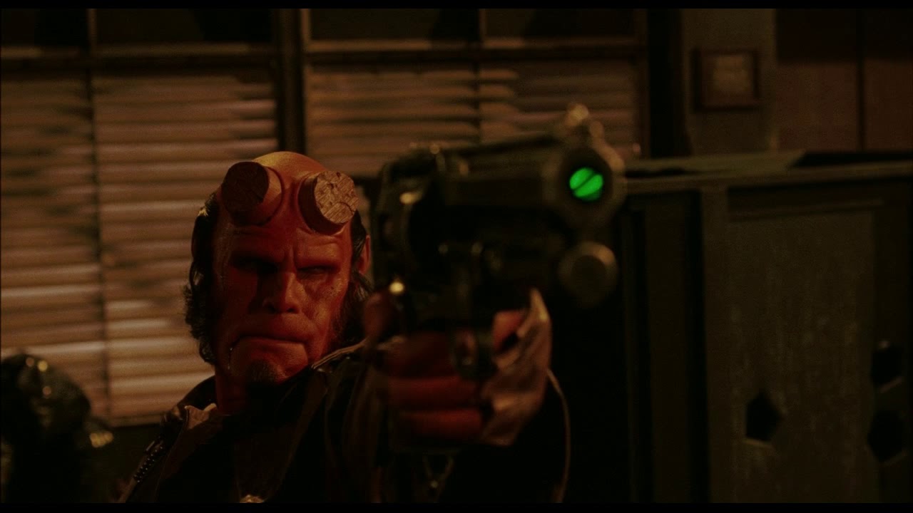 HELLBOY vs SAMAEL battle 1 Movie Hellboy ( 2004 ) - YouTube