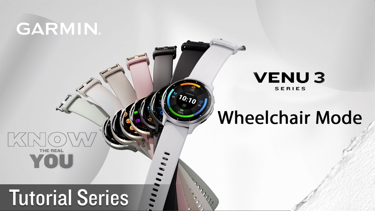 Tutorial - Smartwatches: Setting Up Wheelchair Mode - YouTube