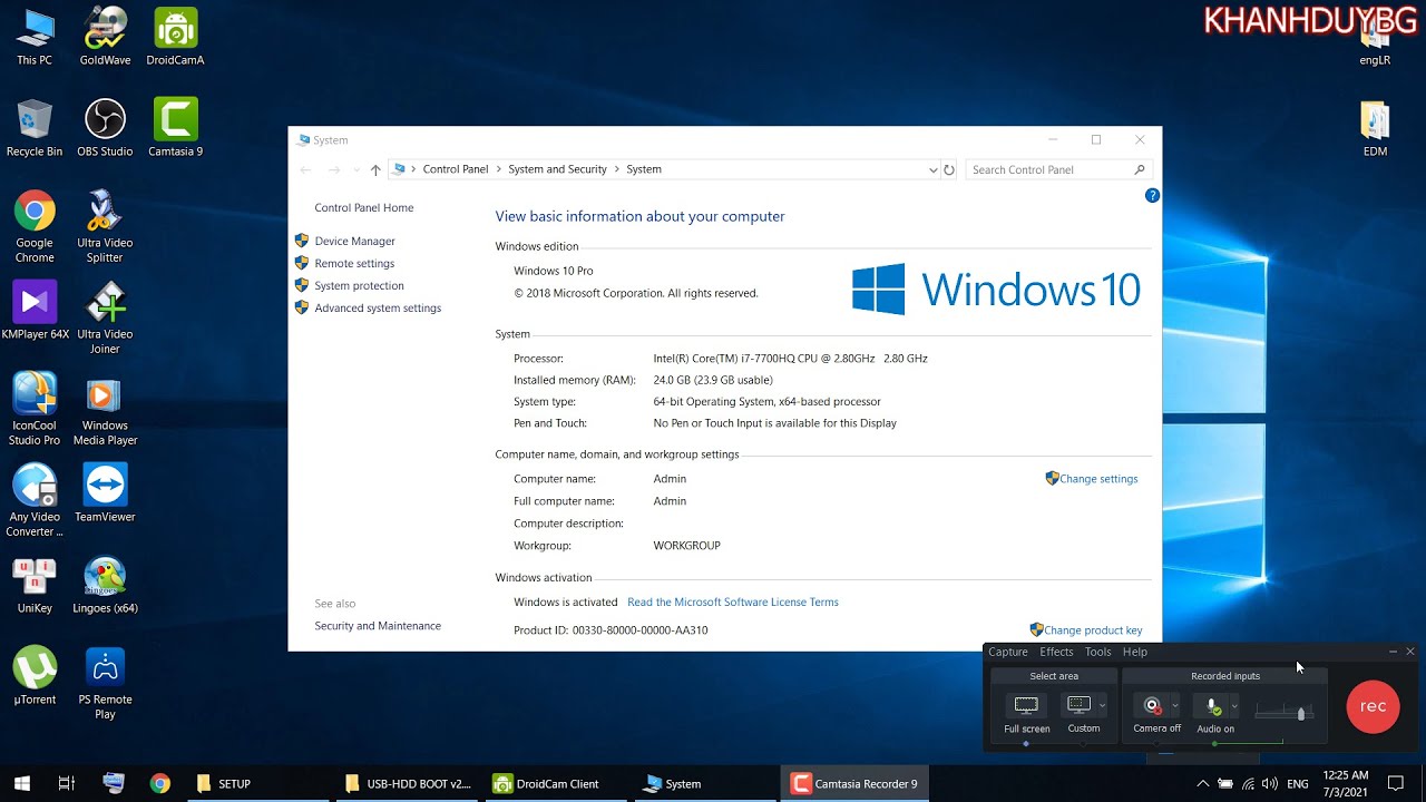 Hướng dẫn cài win 10 Pro cho laptop chỉ với USB Ghost Win 10 pro từ A-Z ...