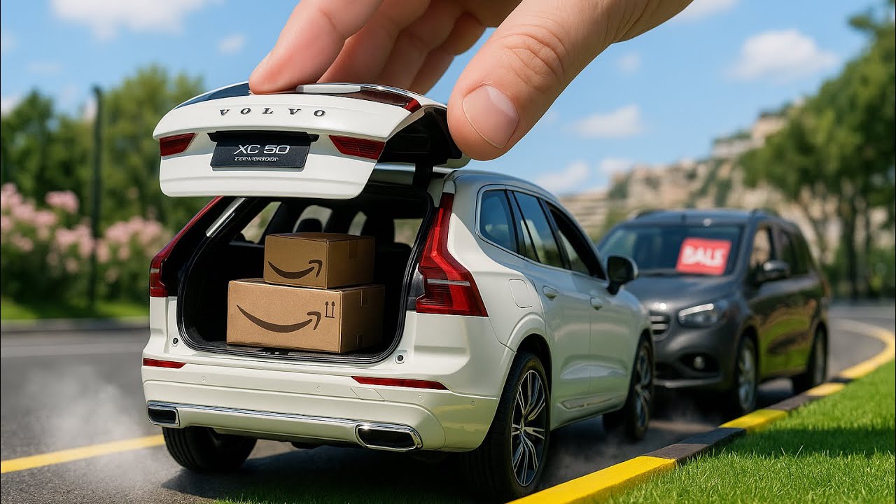 Unboxing of Volvo XC60 Diecast Model Car - YouTube