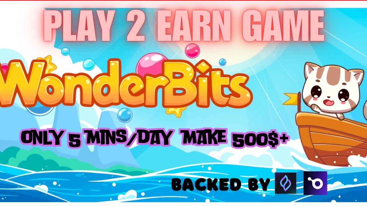 Wonder Bit Play 2 Earn Game confirmed Airdrop || Backed by Xtrerio ...
