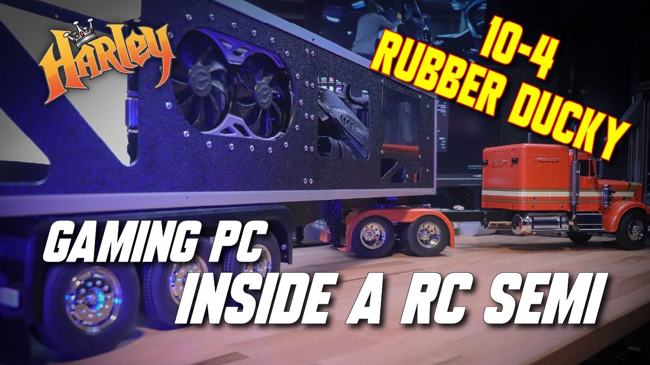 Building a Gaming PC in an RC Semi! - RC/PC EP2 - YouTube