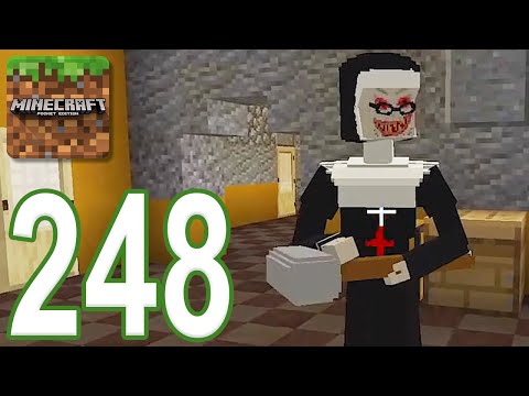 Minecraft: PE - Gameplay Walkthrough Part 248 - Evil Nun Horror Map (iOS, Android)