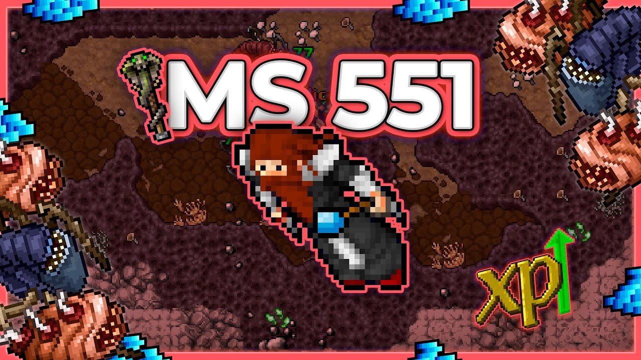 MS 551 Hunt Solo Deep Hub Fungus Dungeon (Warzone 6) 1.2kk Profit/h - Tibia Hunt #tibia # ...