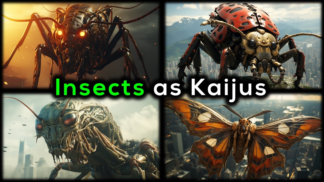 Insects as Kaijus - YouTube