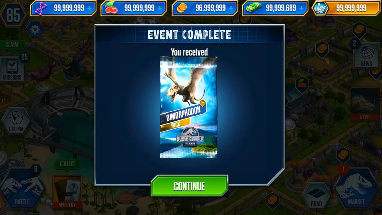 Unlock Dimorphodon, Woolly Mammoth, Thylacosmilus, Smithetoceras ...