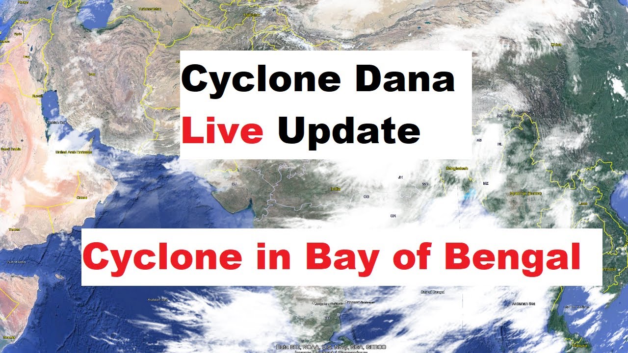 Cyclone Dana Live Update | Cyclone Dana Live Tracking - YouTube