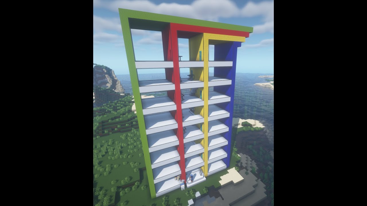 Minecraft Architect/Architecture: How to build Apartment/Skyscraper ...