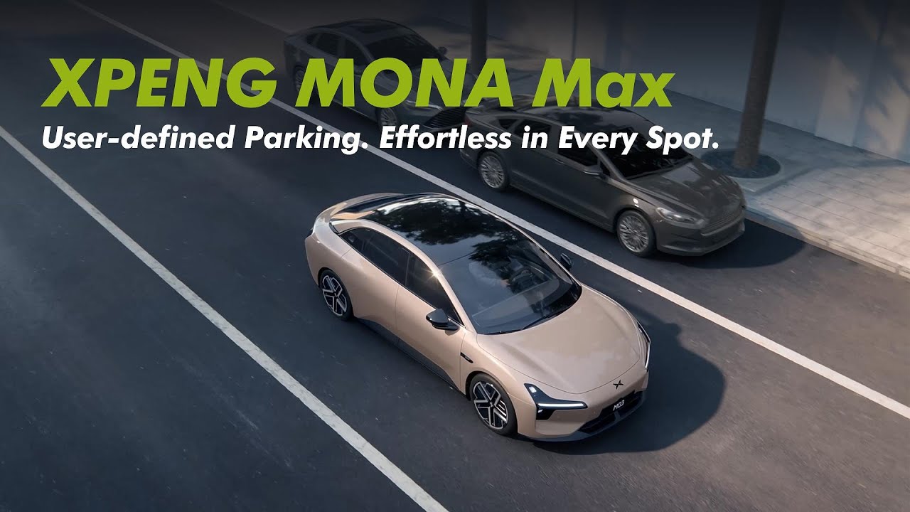 XPENG MONA Max: User-defined Parking - YouTube