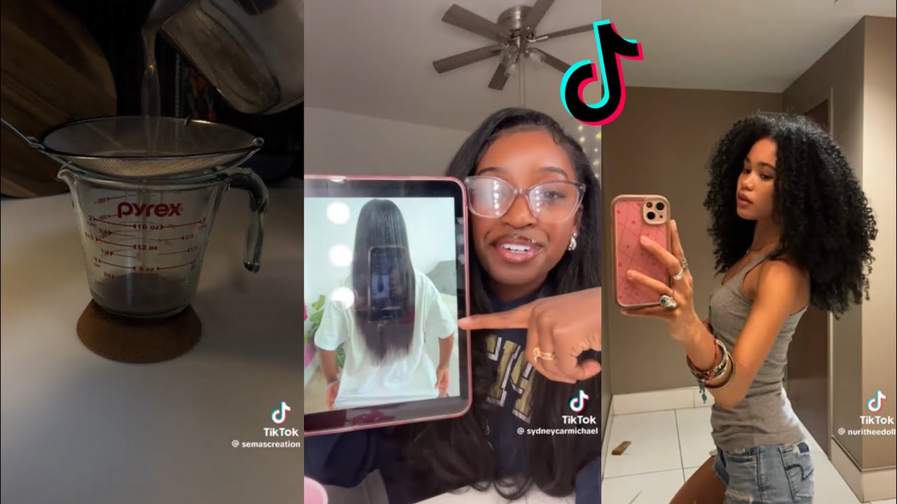 2025 How to GROW 3c-4c Natural Hair😍| TikTok Compilation - YouTube