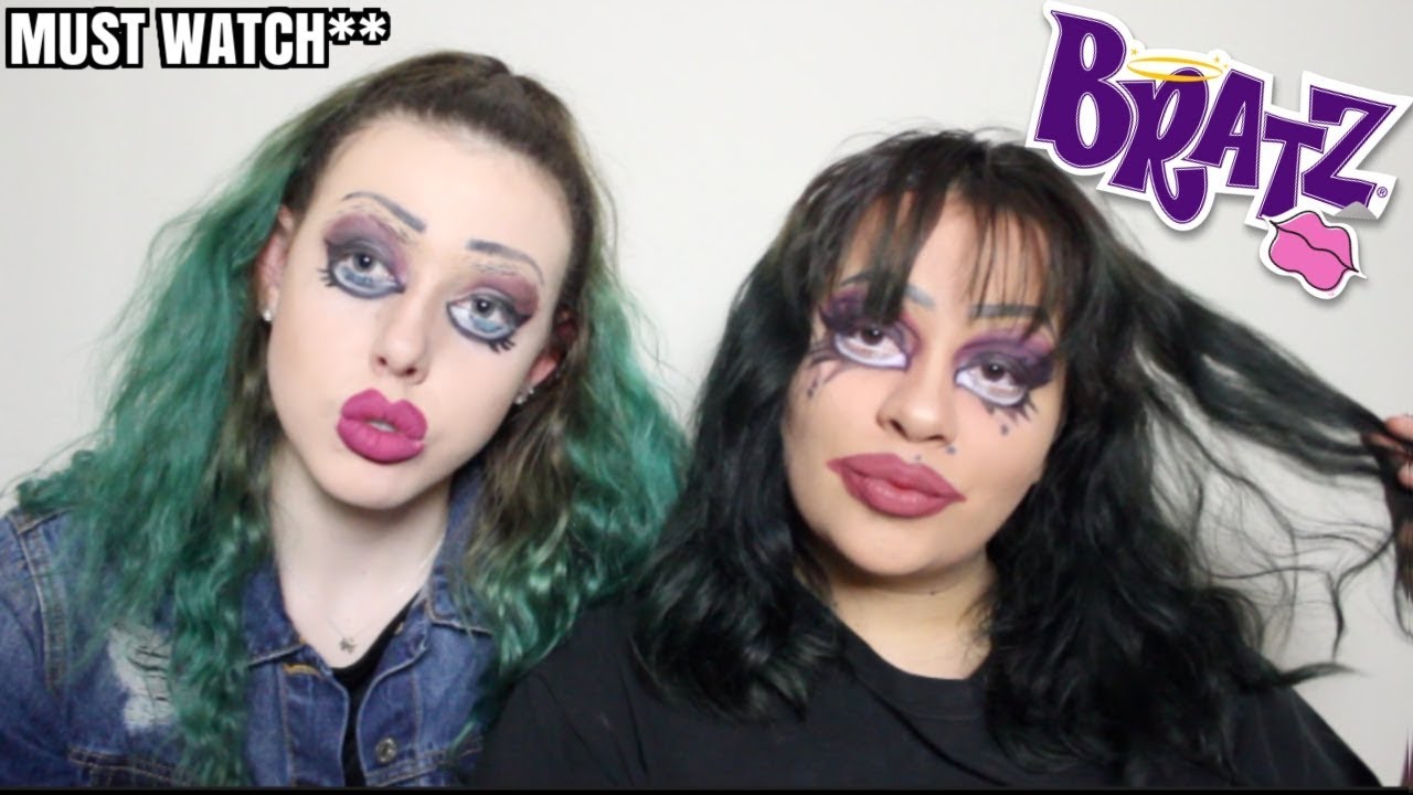 TURNING OURSELVES INTO "BRATZ DOLLS" CHALLENGE - YouTube
