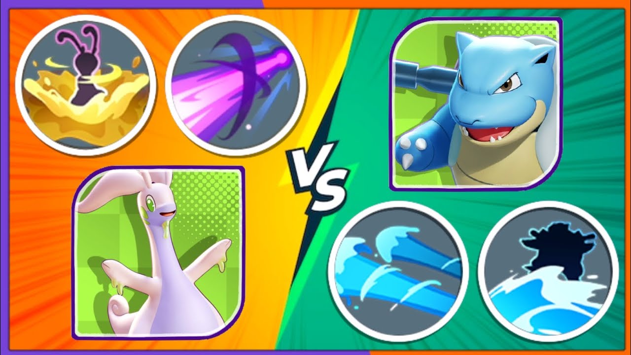 Goodra vs Blastoise Battle 🤜🤛 Defender vs Defender In Pokemon Unite 😤 ...