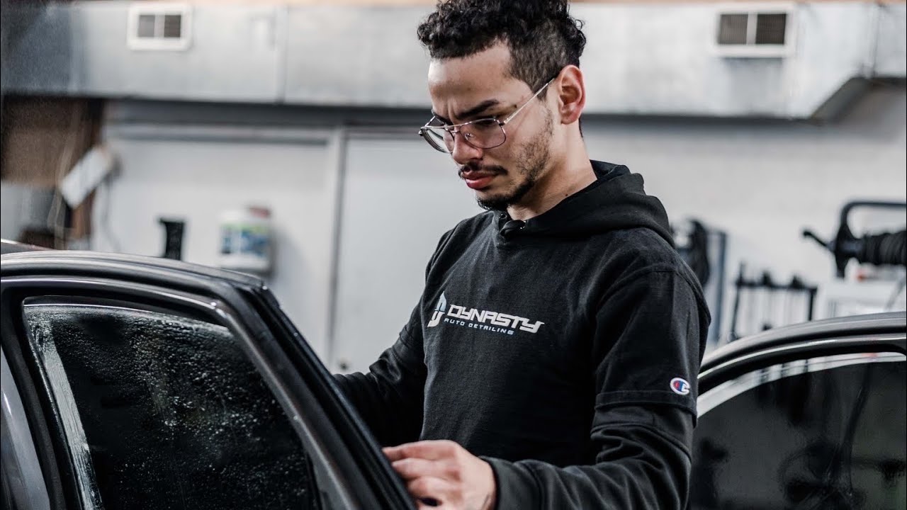 Ceramic Window Tint installation | Dynasty Auto Detailing ...