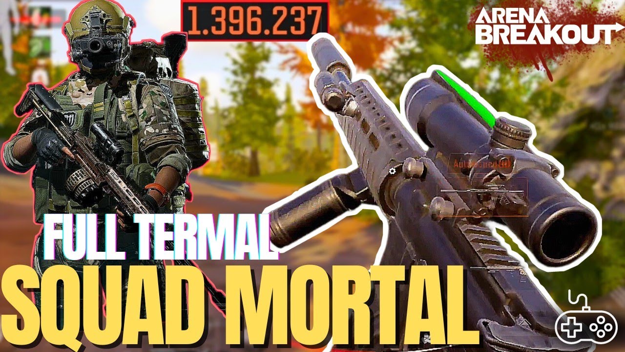 SQUAD FULL TERMAL NO MAPA VALE || ARENA BREAKOUT - YouTube