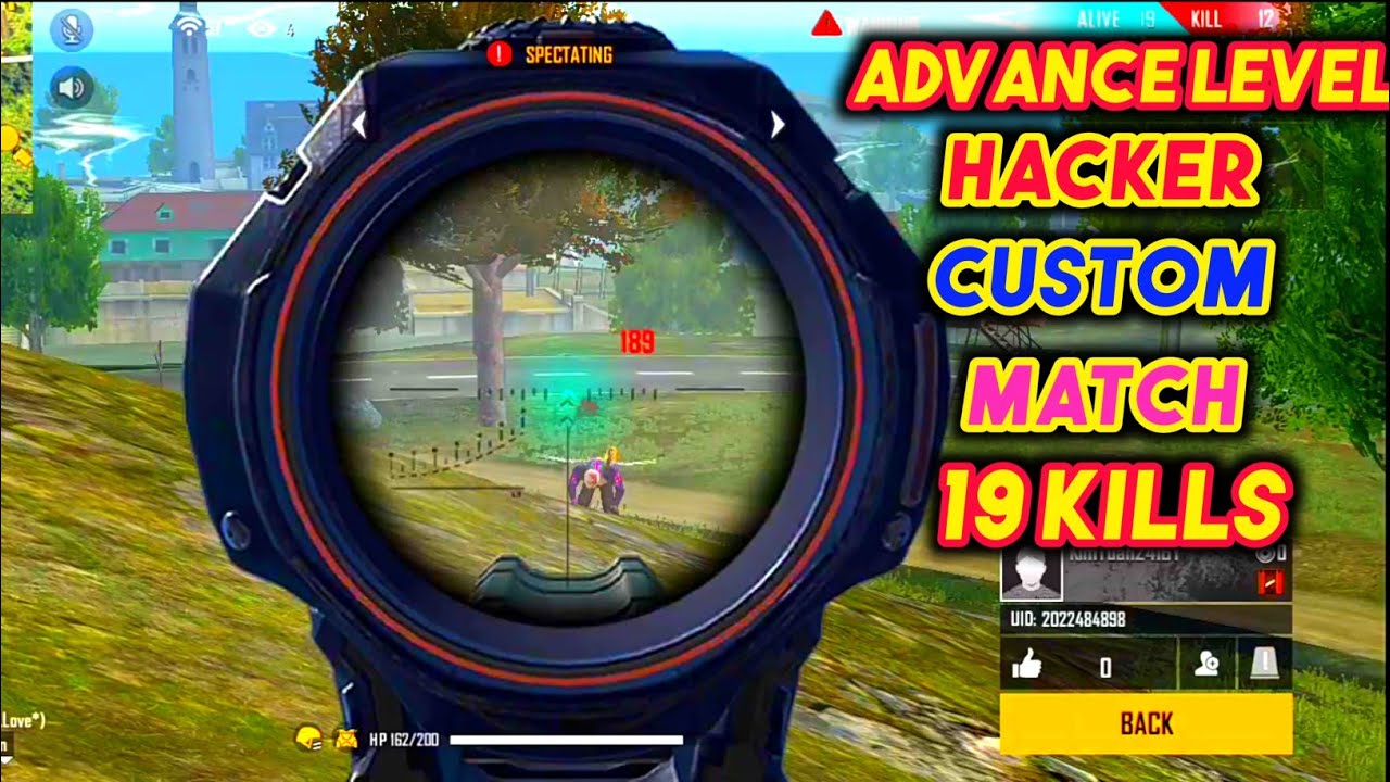 FREE FIRE HEADSHOT HACKER|| ADVANCE LEVEL HACKER CUSTOM MATCH|| # ...