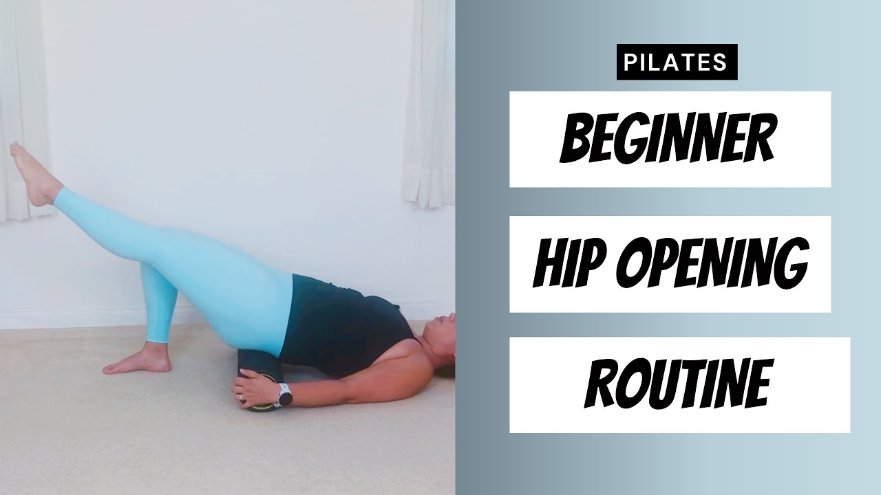 post run hip openers with foam roller - YouTube