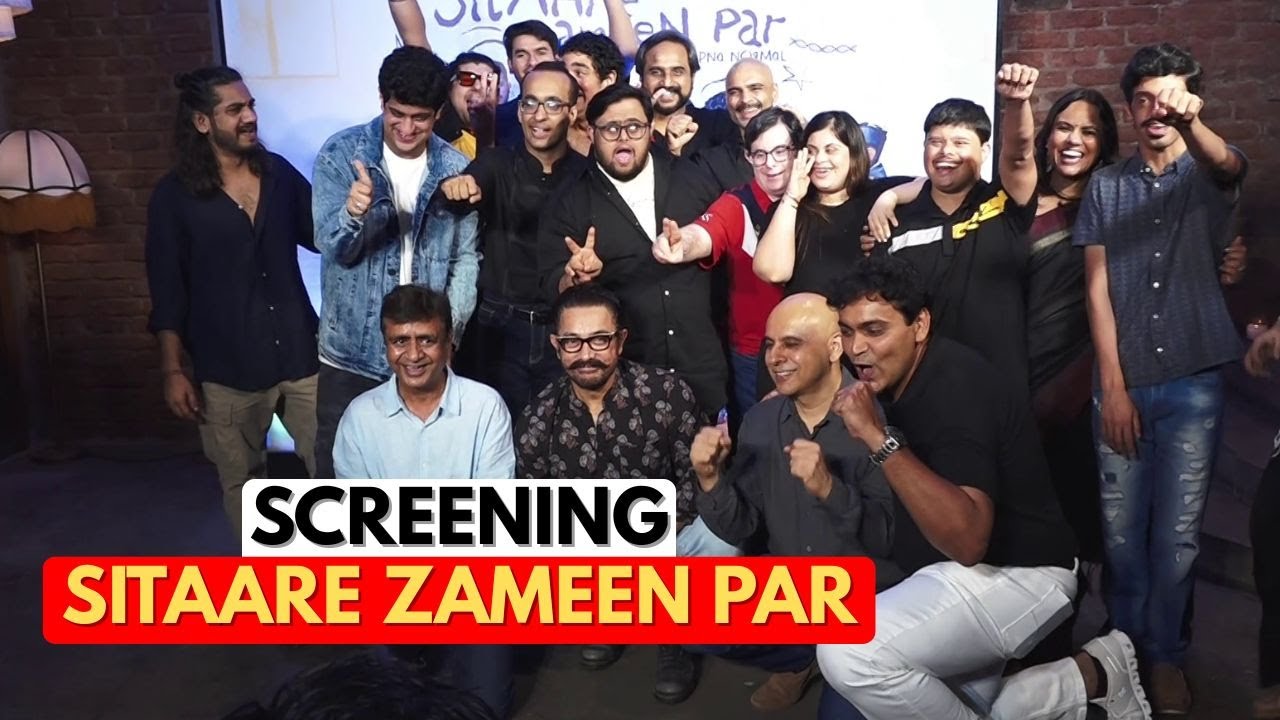 Aamir Khan, Vedant Sharma, Samvit Desai & Other Celebs At The Screening ...