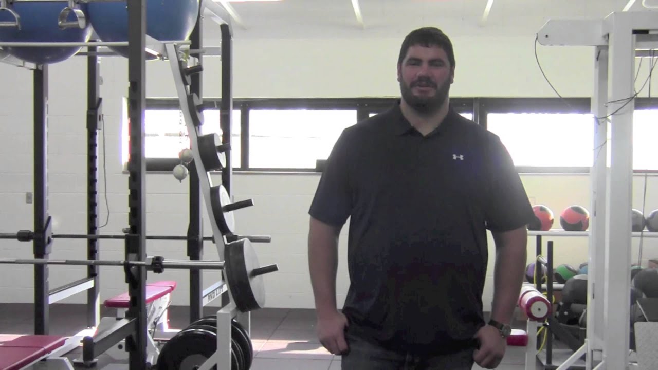 NFL Player Visits Boone High School - Chad Rinehart - YouTube