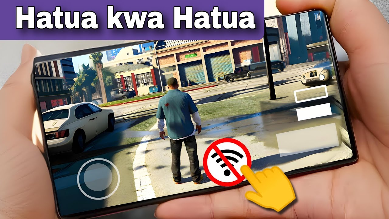 Jinsi ya Kucheza game za PC Kwenye Simu : GTA 5 offline | Mobox ...