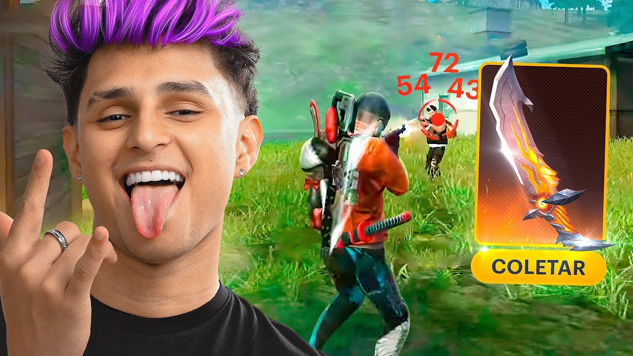 LIVE ON 🔴 O ITEM LENDÁRIO DO FREE FIRE 💜 NOBRU AO VIVO 💜 - YouTube