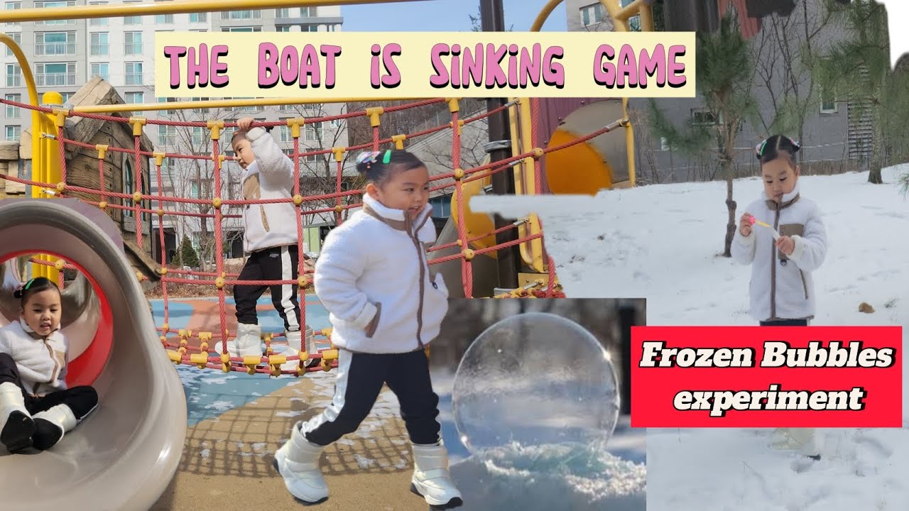Frozen Bubbles Experiment/The boat is sinking Game #korea #play #experiment #bubbles - YouTube