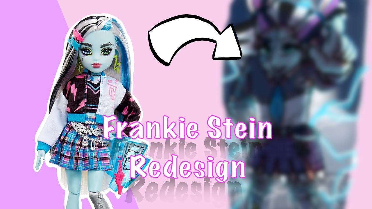 Monster High G3 Redesign | Frankie Stein - YouTube
