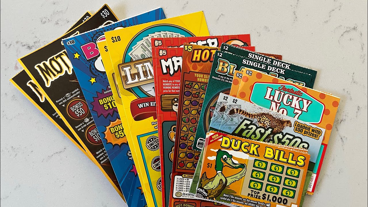 Huge Assortment! $140 mix of Scratch Off Tickets | Idaho Lottery! - YouTube
