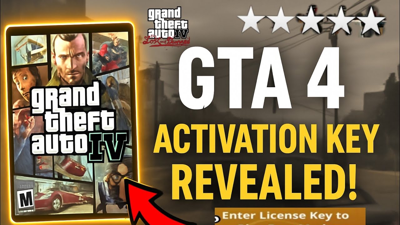 licence key in GTA 4 2025 | GTA IV fix problem 😍 #kadirgaming #gta4 ...