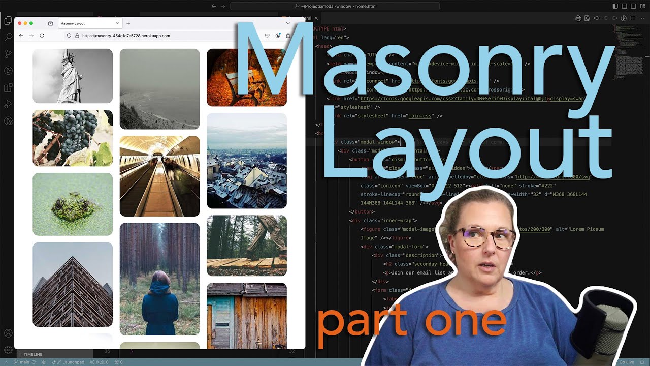 LIVE | Can I build a *Pinterest* Masonry Layout with CSS Grid? Not ...
