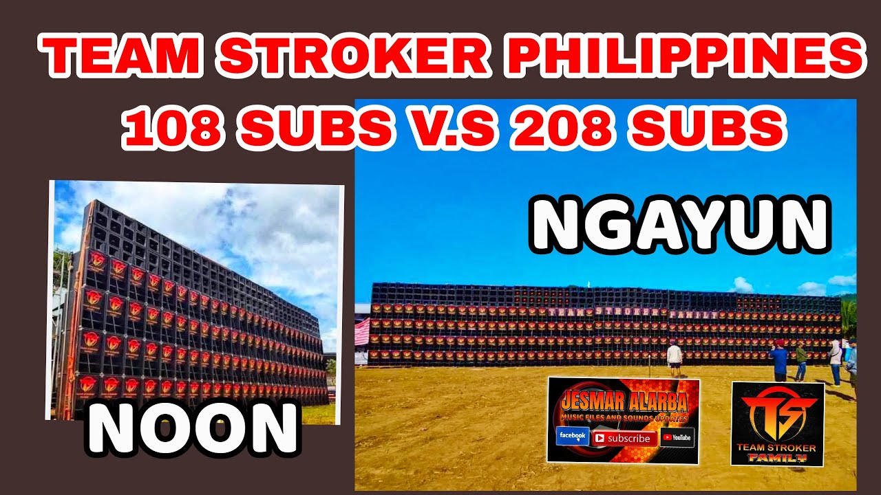 TEAM STROKER 108 VS. 208 SUBS.OLD AND NEW SINO NAKA SAKSI AT ANO ANG ...