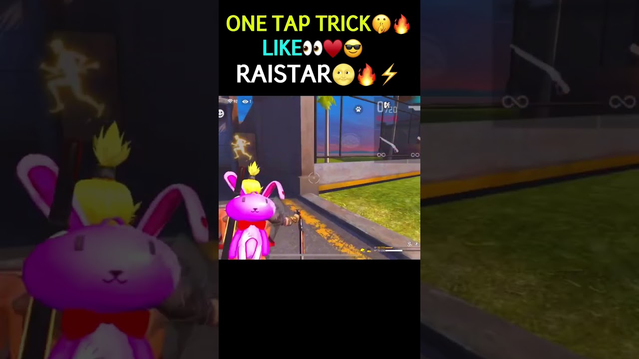 RAISTAR One Tap Headshot Trick🔥⚡️| M1887 One tap headshot trick #shorts #youtubeshorts #ytshorts ...