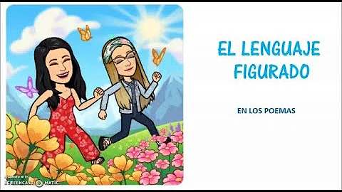 ¿Qué tipo de lenguaje figurado se utiliza en los poemas?