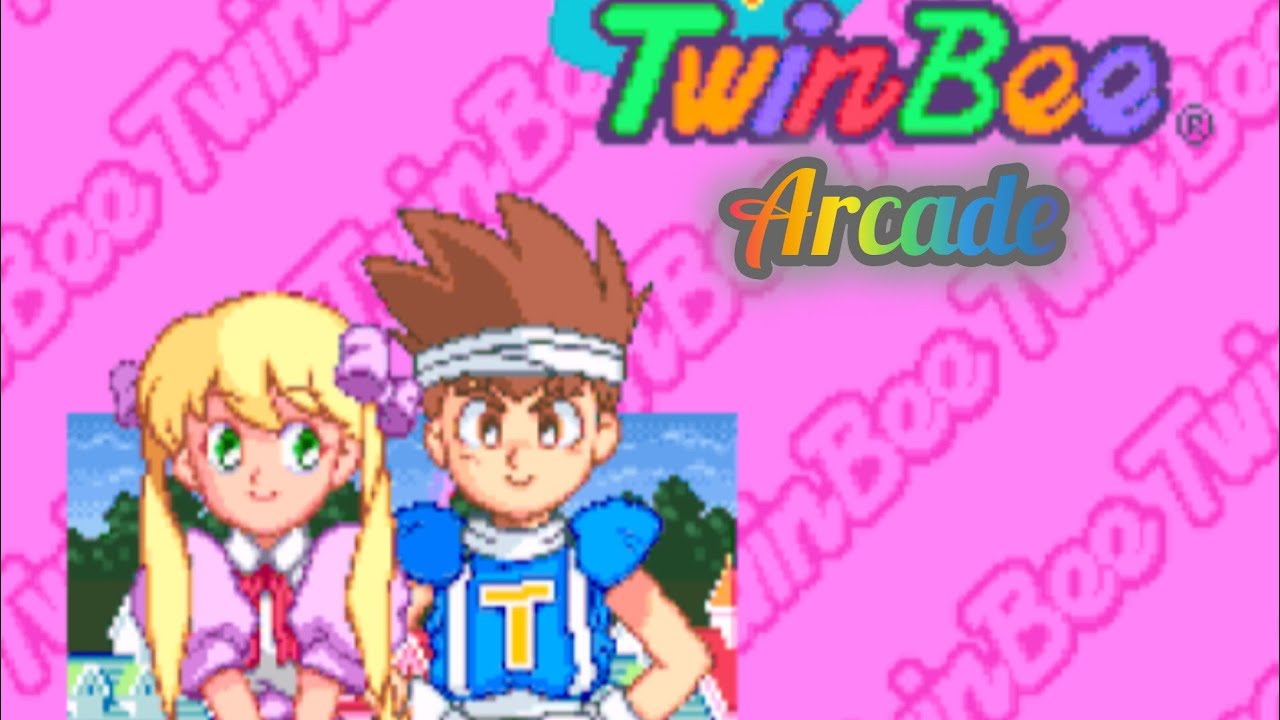 Twinbee|arcade game - YouTube