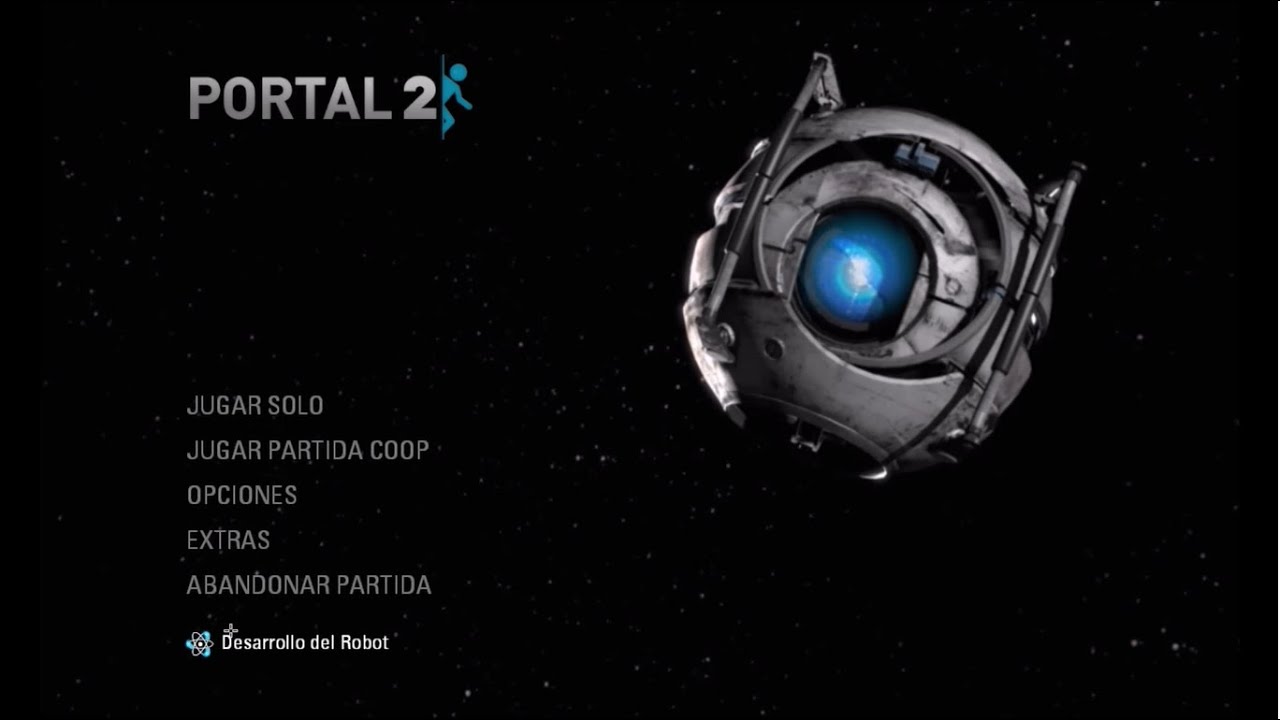 PORTAL 2 (EXTRAS) 🎧 / TODAS LAS "PANTALLAS DE MENÚ" / PARA USTEDES ...