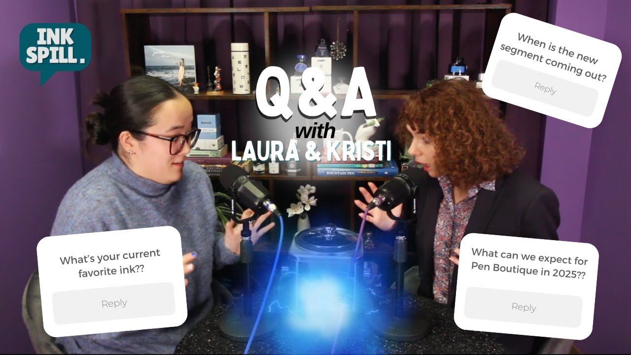 🎙️ Q&A with Laura & Kristi | A new segment at Pen Boutique?! ️ - YouTube