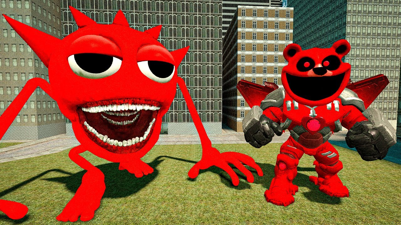 NEW WHAT'S INSIDE PINK SPRUNKI in Garrys MOD - YouTube