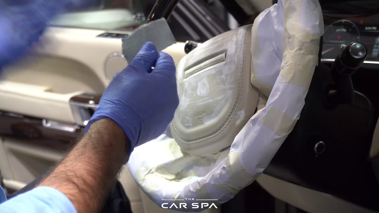 Range Rover Leather Repair - YouTube