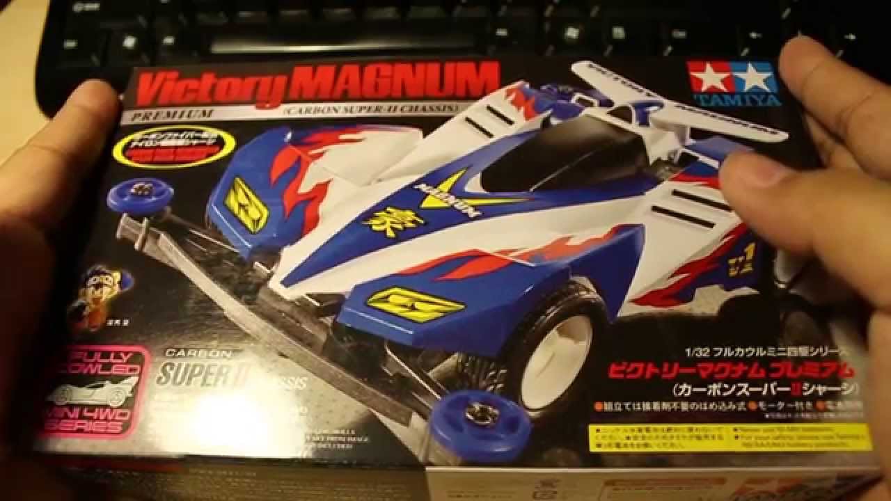 Tamiya Mini4wd Victory Magnum(Premium) 開箱報告 - YouTube