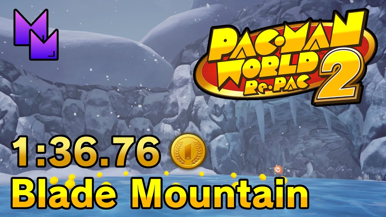 PAC-MAN WORLD 2 Re-PAC - Blade Mountain Time Trial - 1:36.76 [PB] - YouTube