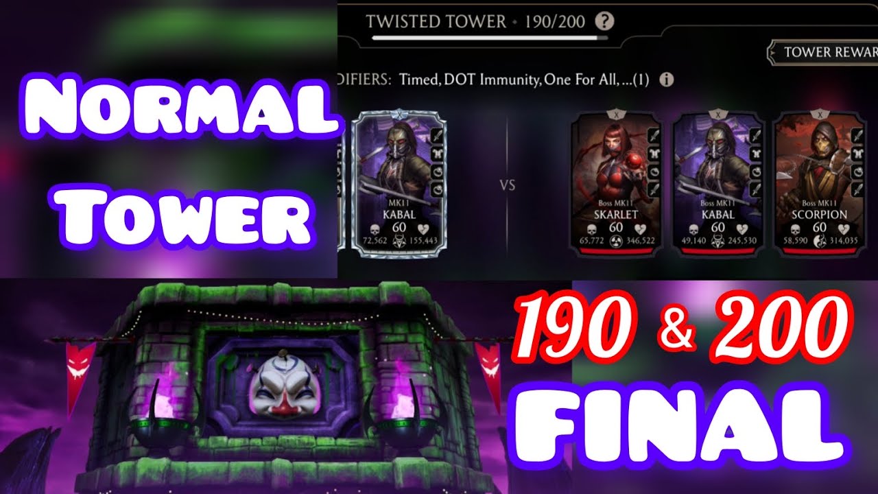 Twisted Tower 2024 Boss Battle 190 & 200 Final Fight + A Dimond Reward ...