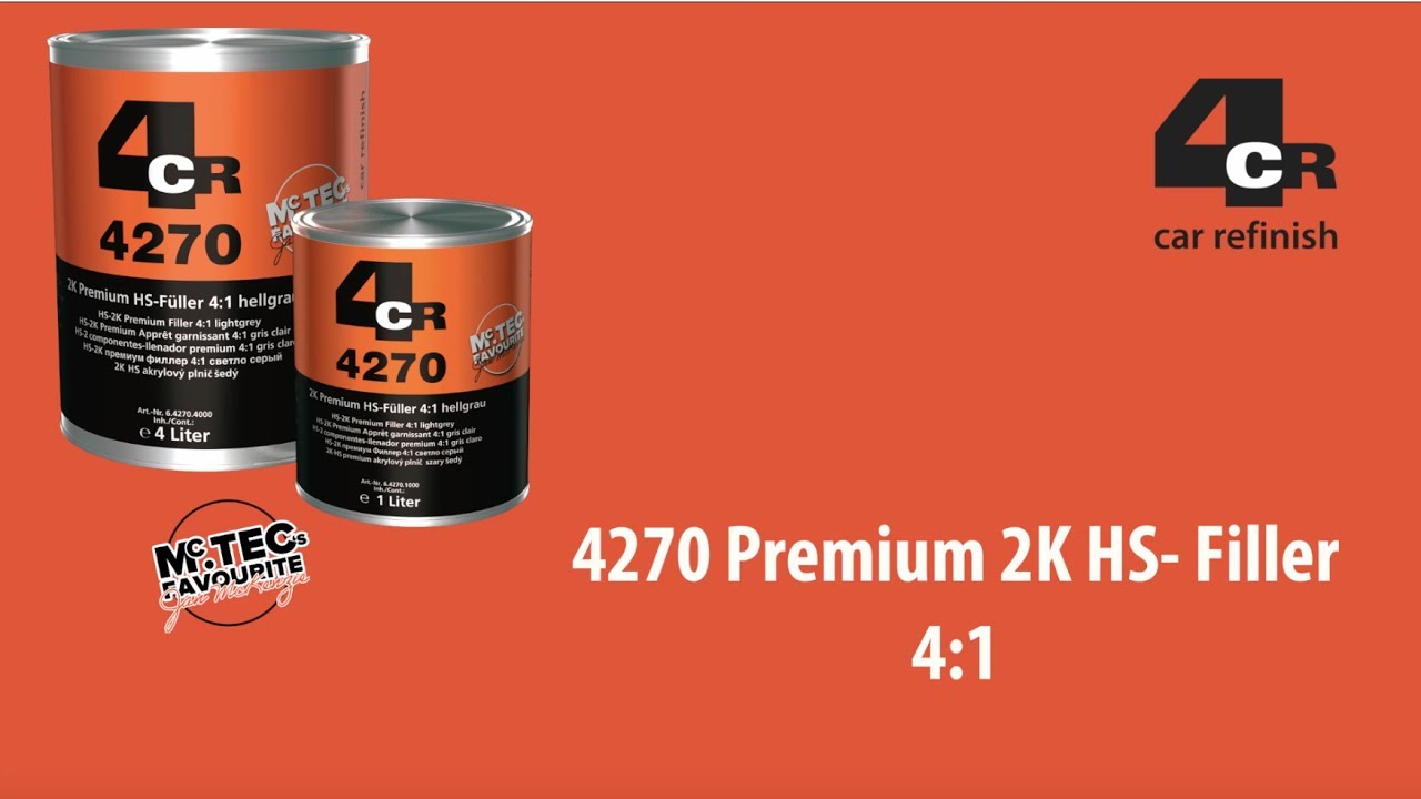 4CR 4270 2K Premium HS-Filler - YouTube