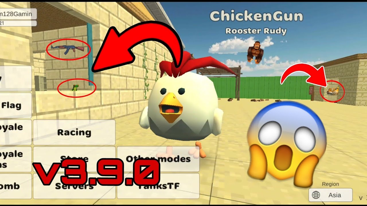 😱Top Lobby Secret In Chicken Gun🤯Chicken Gun new update v3.9.01😎 - YouTube