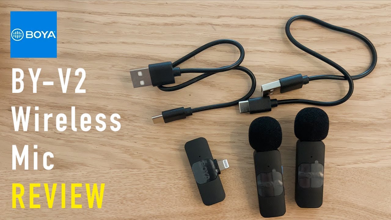 Quick review | Boya BY-V2 mic | Vlogging Mic - YouTube