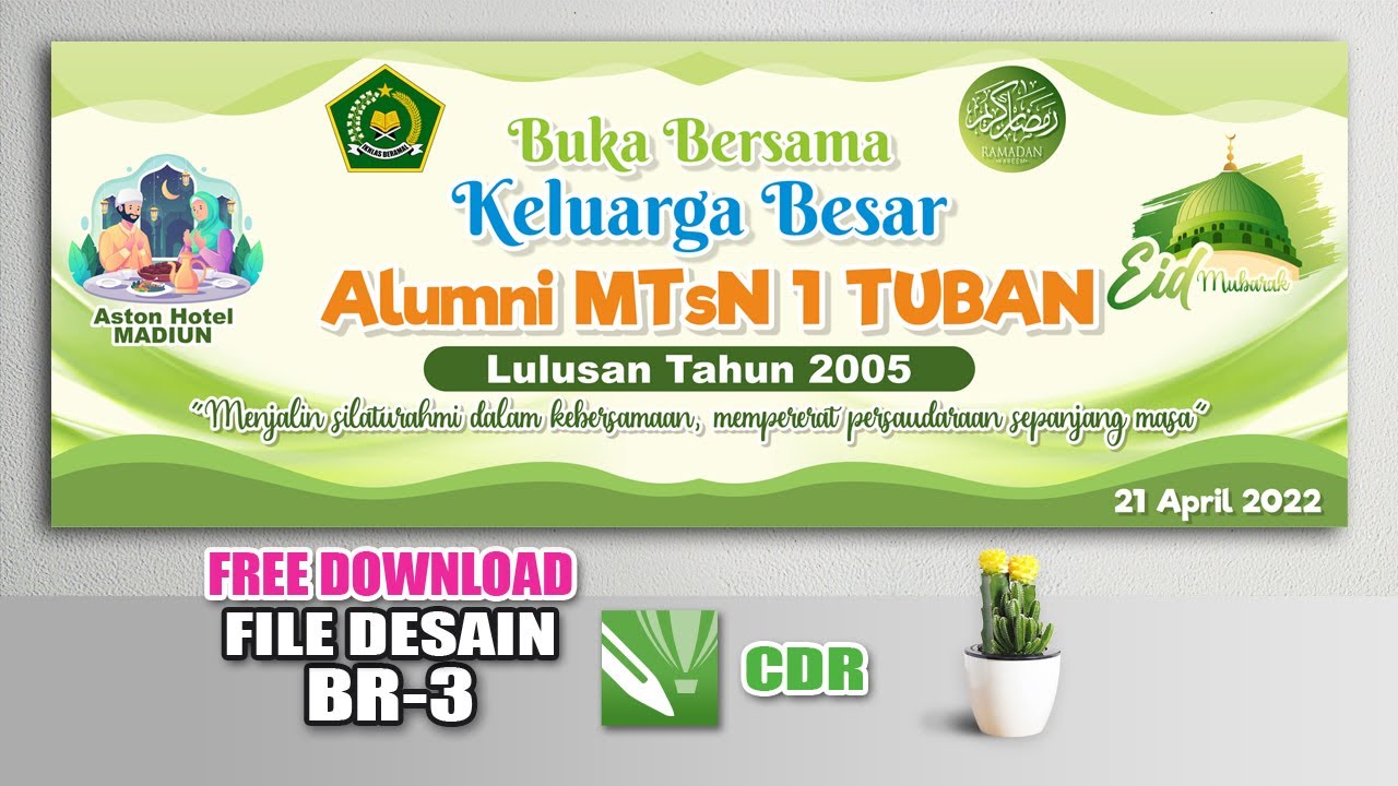 Tutorial Membuat Banner Spanduk Ramadhan 1443 / 2022 - Banner Buka ...