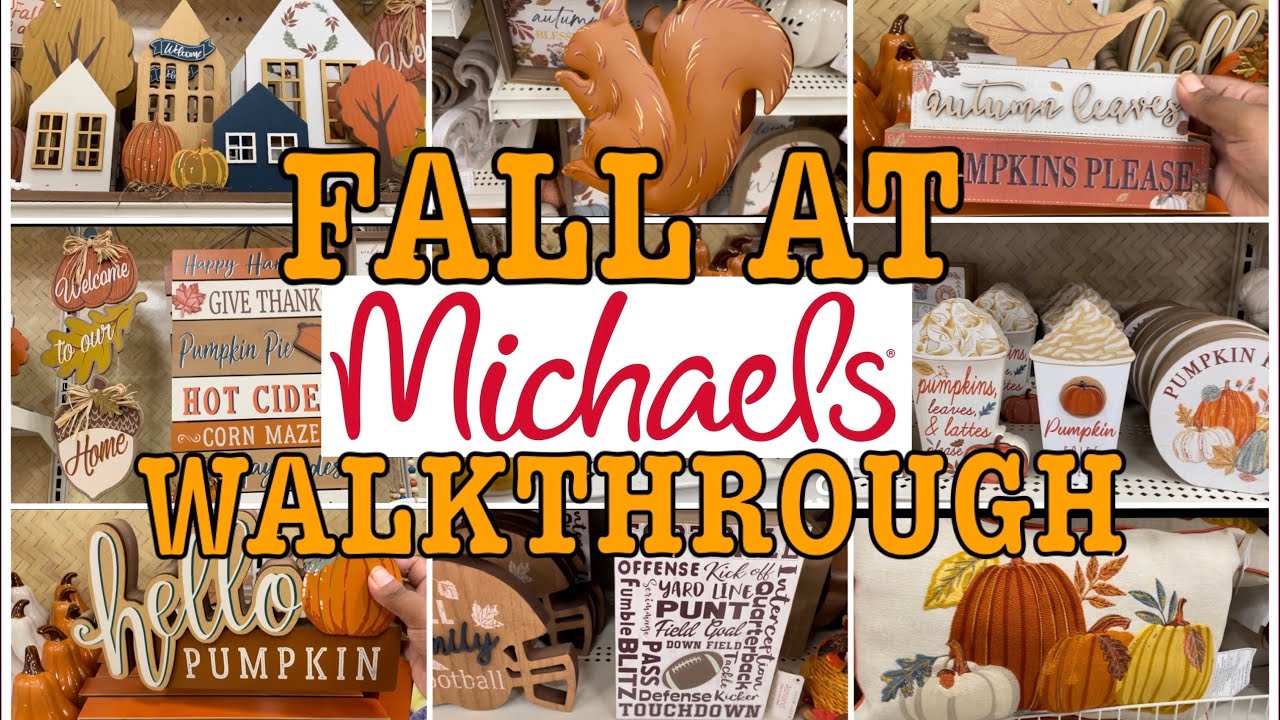FALL AT MICHAELS WALKTHROUGH! - YouTube